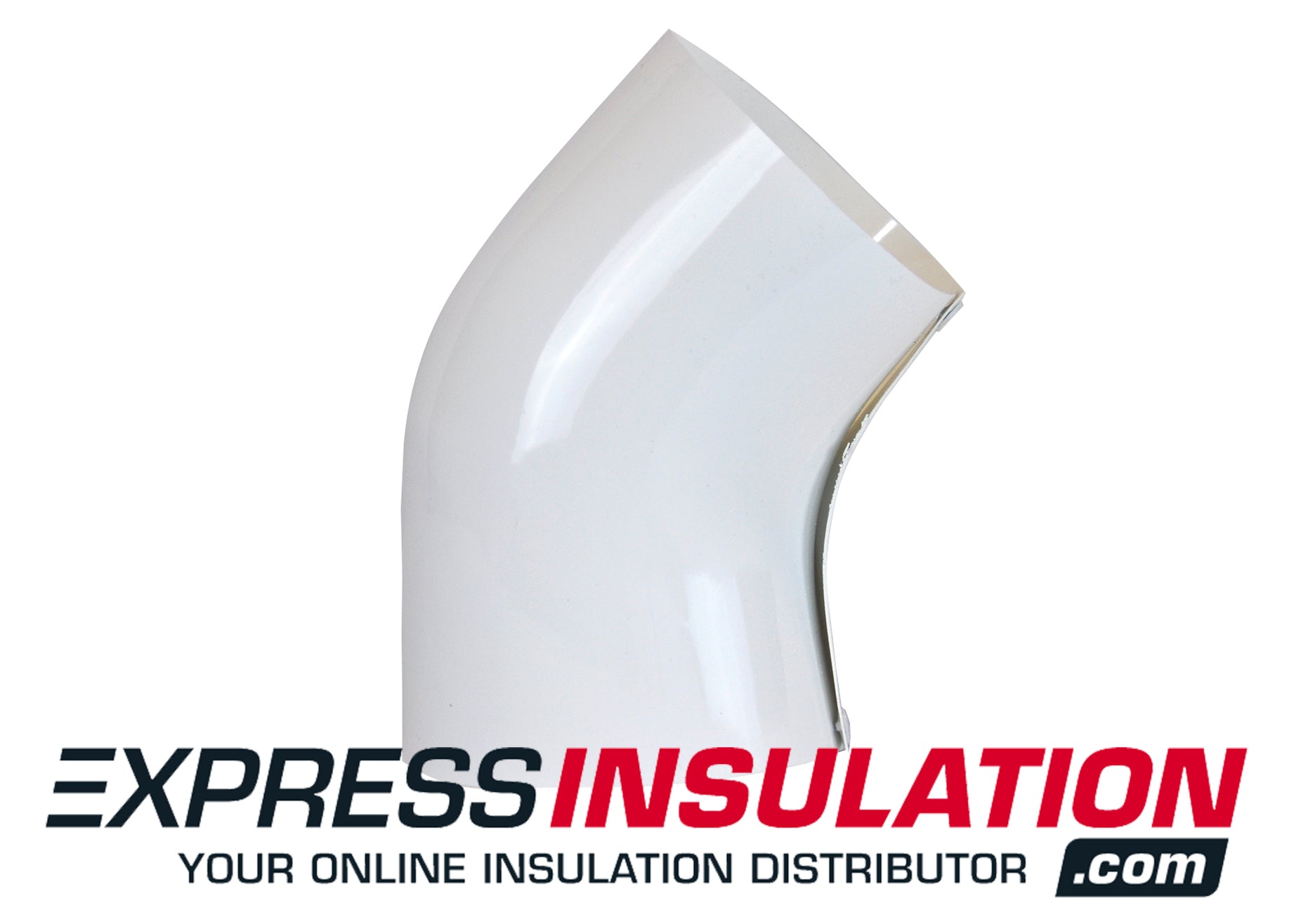 45 Degree PVC Elbow Cover – Durable Protection for Pipe Insulation ...